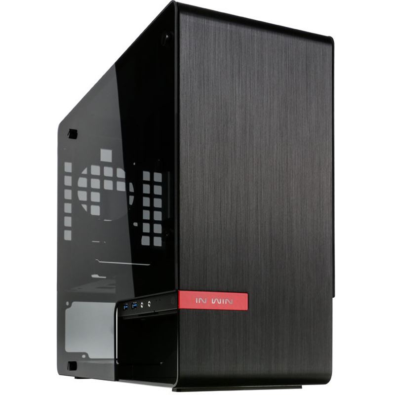 IN WIN 901 mit Sichtfenster Mini-ITX ohne Netzteil schwarz - ITX ...