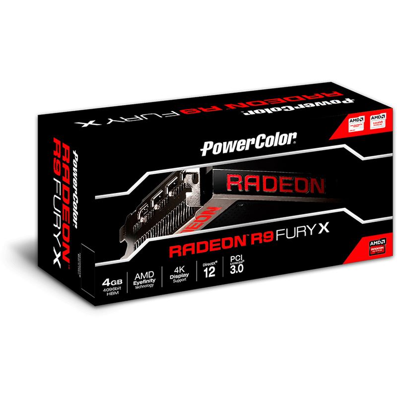 4GB PowerColor Radeon R9 FURY X Hybrid PCIe 3.0 x16 (Retail ...