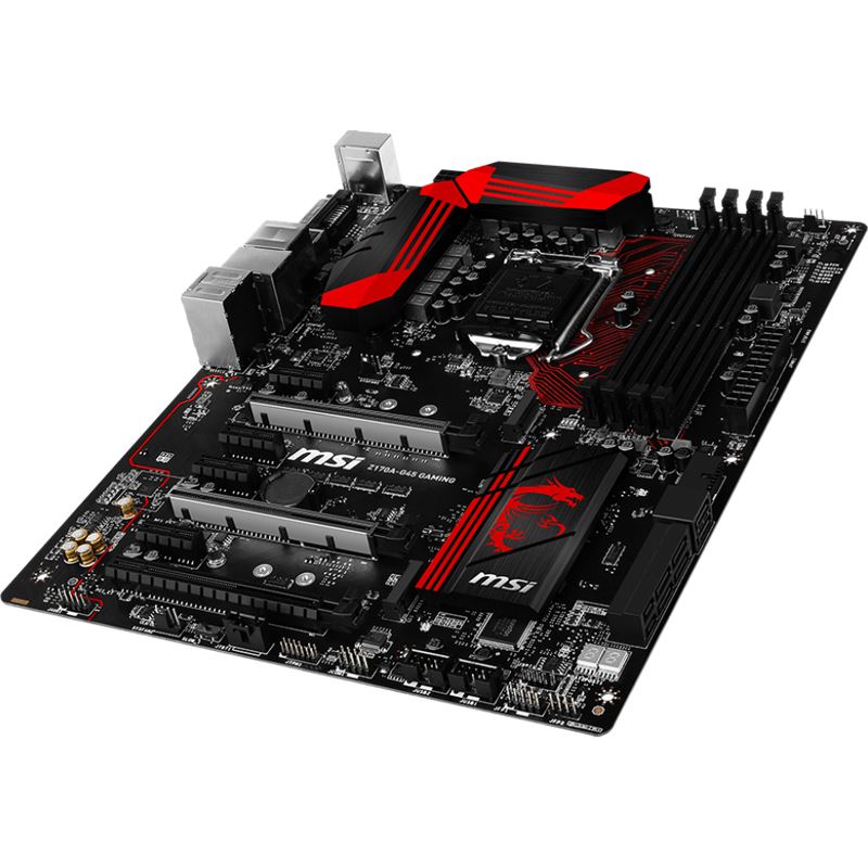 MSI Z170A-G45 Gaming Intel Z170 So.1151 Dual Channel DDR4 ATX Retail ...