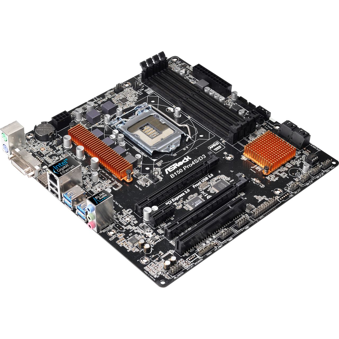 ASRock B150M Pro4S/D3 Intel B150 So.1151 Dual Channel DDR mATX Retail ...