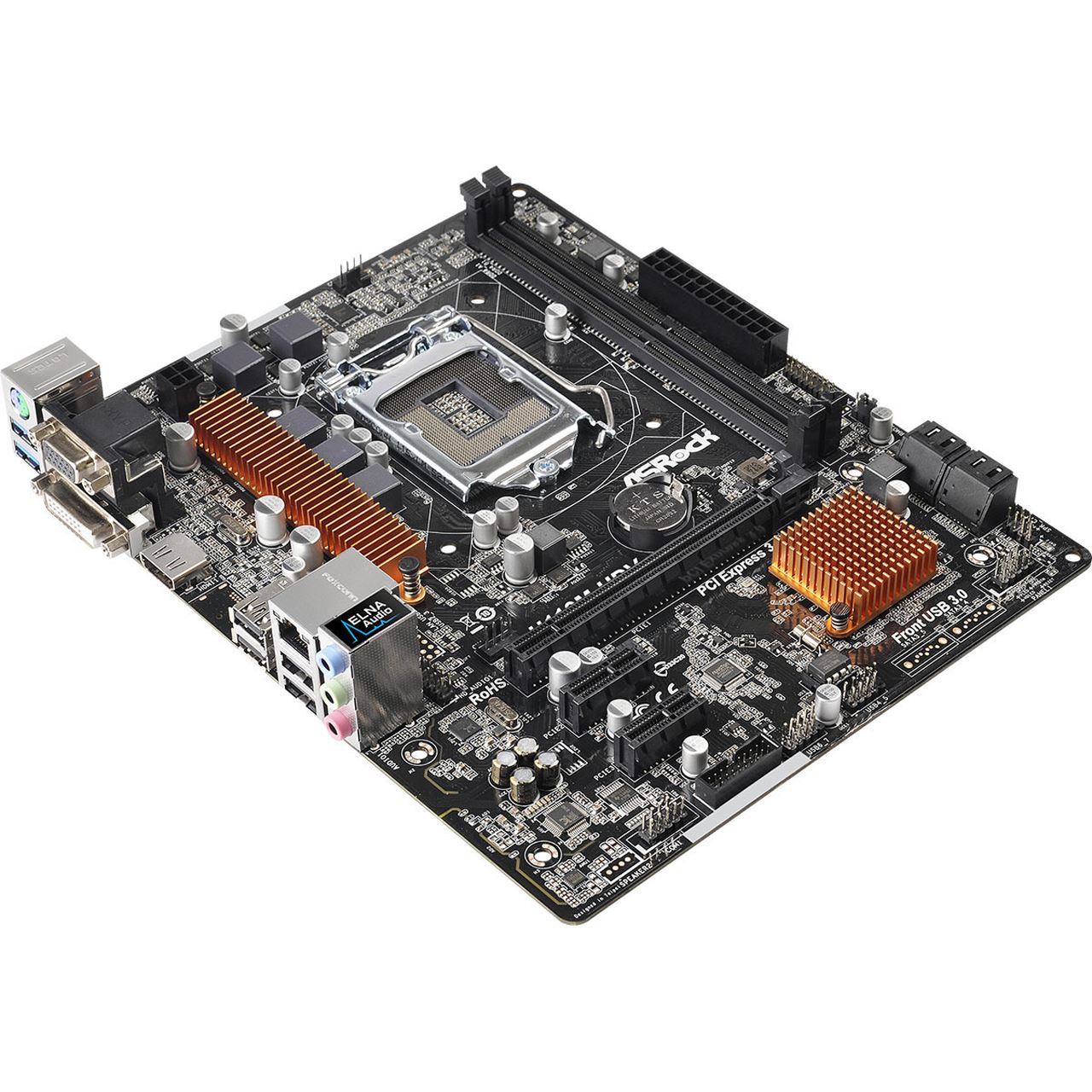 ASRock H110M-HDV Intel H110 So.1151 Dual Channel DDR mATX Retail ...