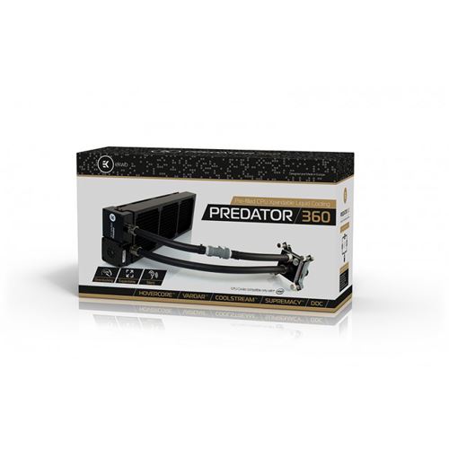 EK Water Blocks Predator 360 Komplett-Wasserkühlung - All-in-One WaKü ...