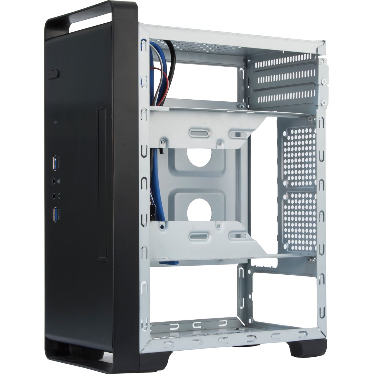 Chieftec Elox BT-04B-U3 ITX Tower 350 Watt schwarz - ITX Gehäuse ...