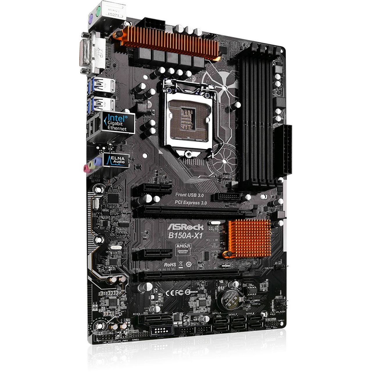 ASRock B150A-X1 Intel B150 So.1151 Dual Channel DDR4 ATX Retail - INTEL ...
