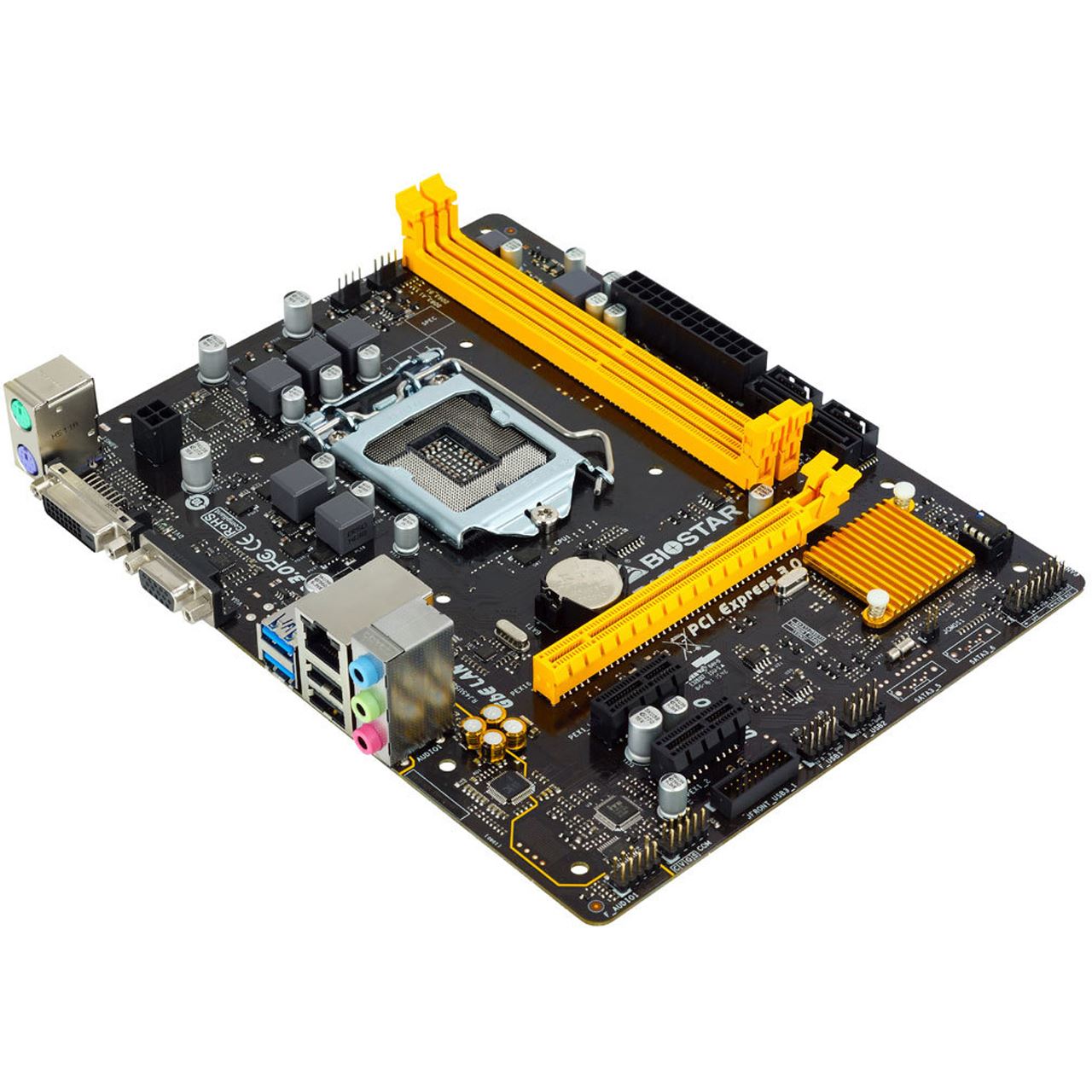 Biostar H110MD PRO Ver. 6.x Intel H110 So.1151 Dual Channel DDR3 mATX ...