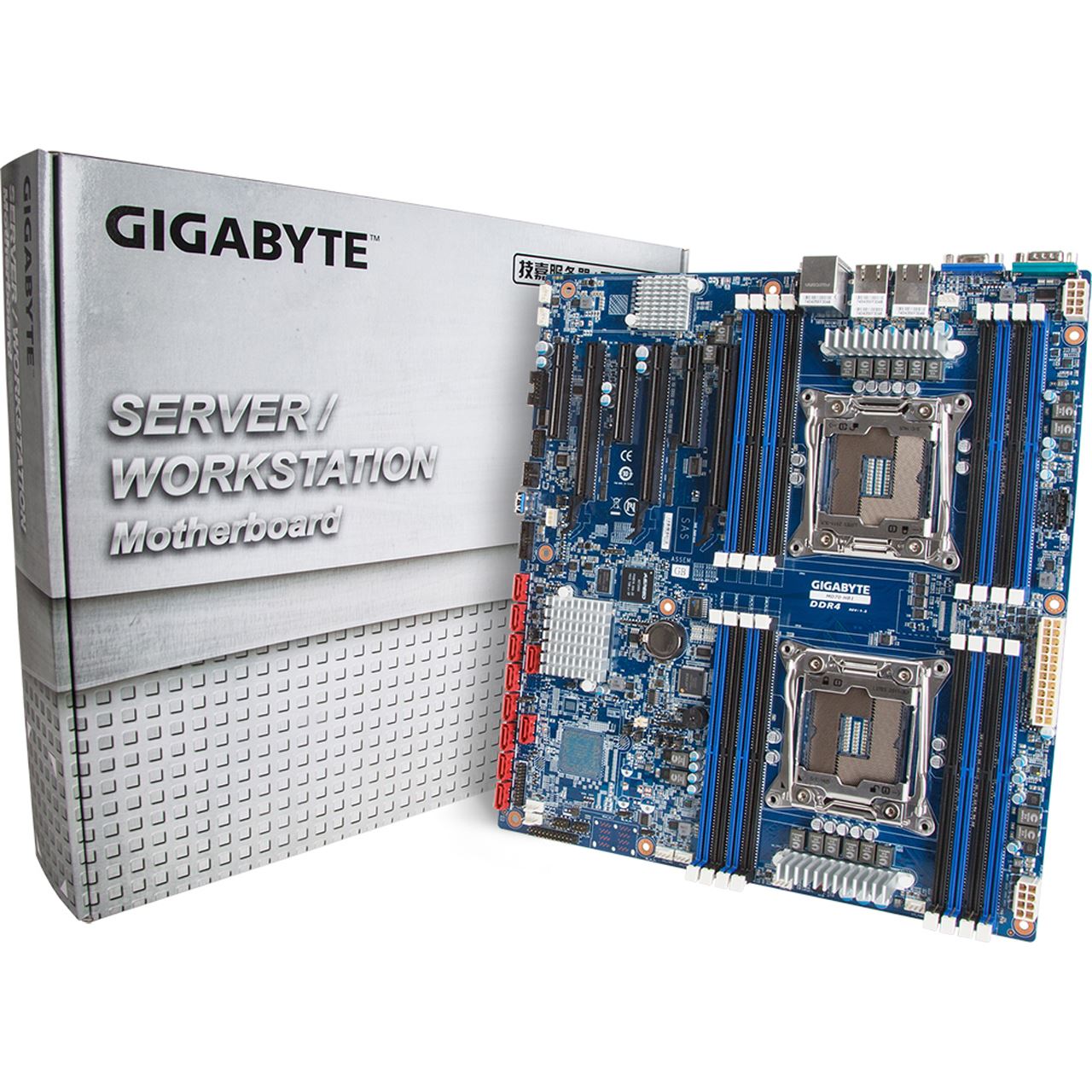 Gigabyte MD70-HB1 Intel C612 2x So.2011-3 Quad Channel DDR4 EATX Retail ...