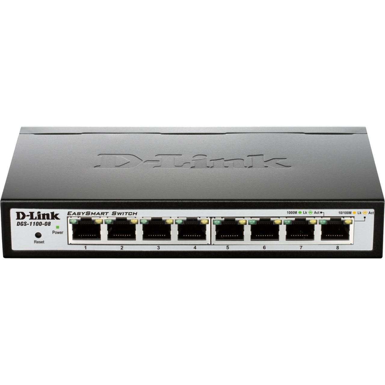 D-Link DGS-1100-10MP 8x10/100/1000 - Switch 10 / 100 / 1000 ...