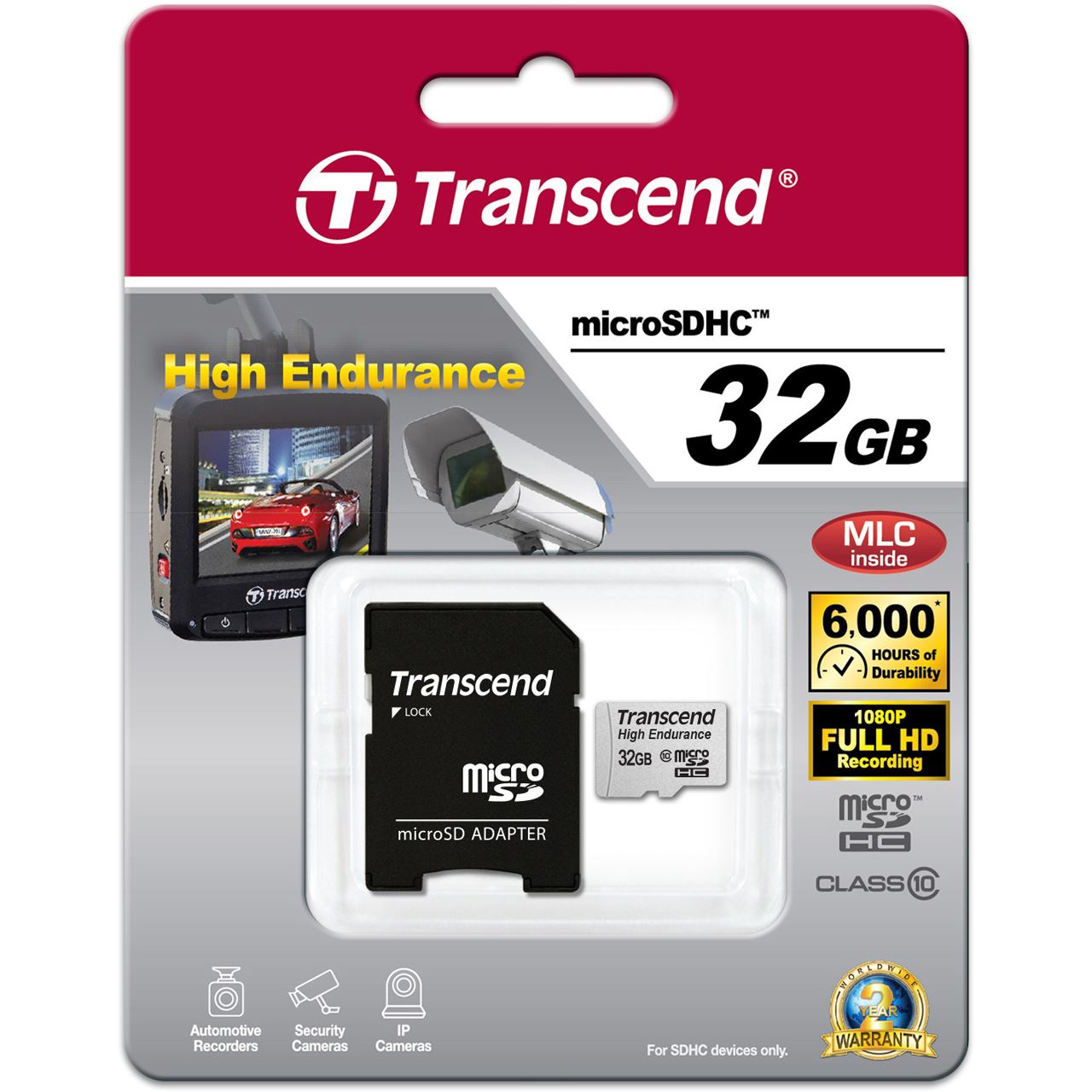 32 GB Transcend TS32GUSDHC10V microSDHC Class 10 Retail - MicroSD Karten (microSD) | Mindfactory.de