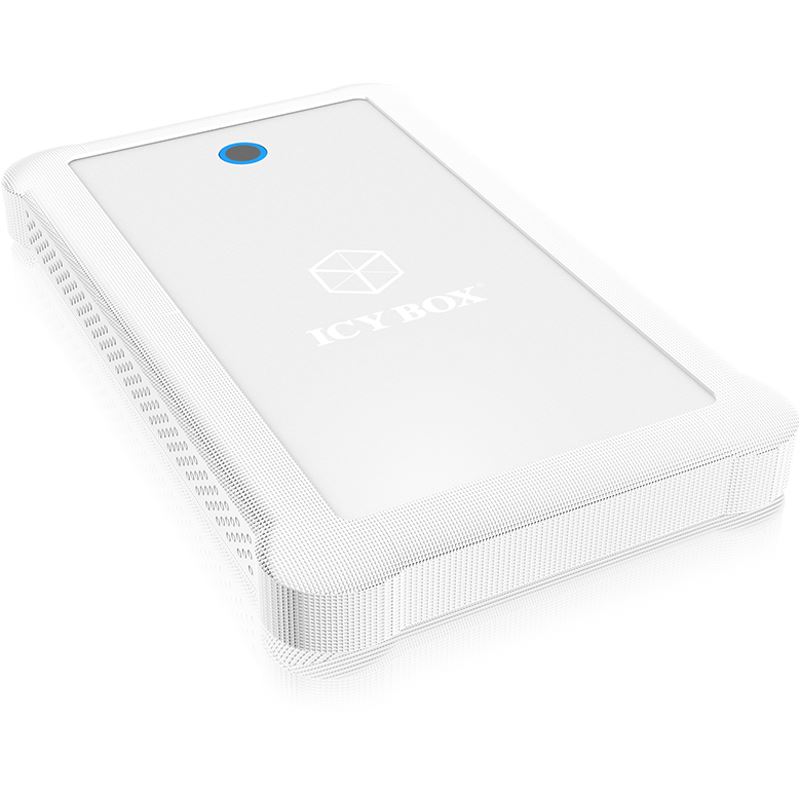 ICY BOX IB-233U3-Wh 2.5" (6,35cm) USB 3.0 weiss - Externe Gehäuse 2,5 ...
