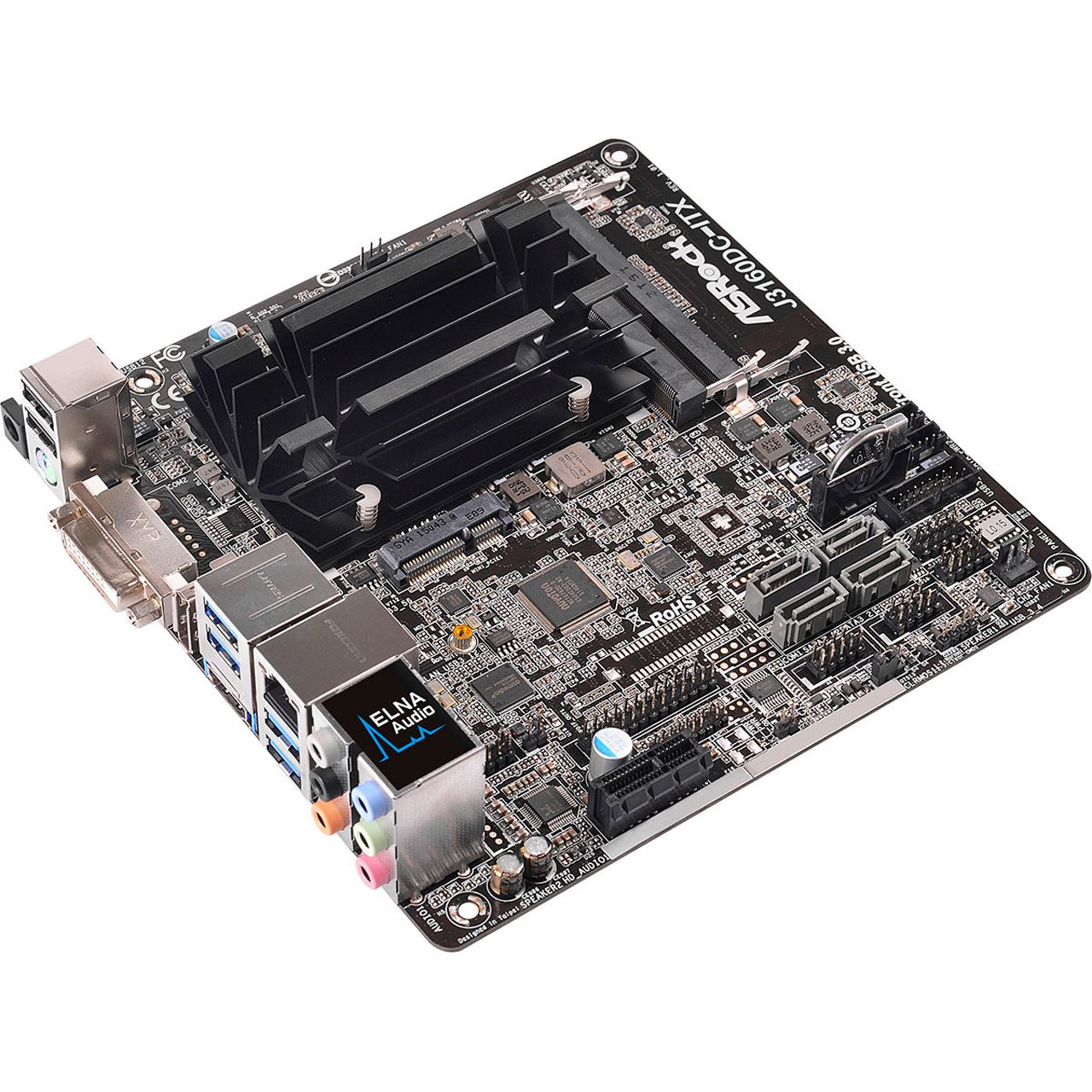ASRock J3160DC-ITX SoC So.BGA Dual Channel DDR3 Mini-ITX Retail - INTEL ...