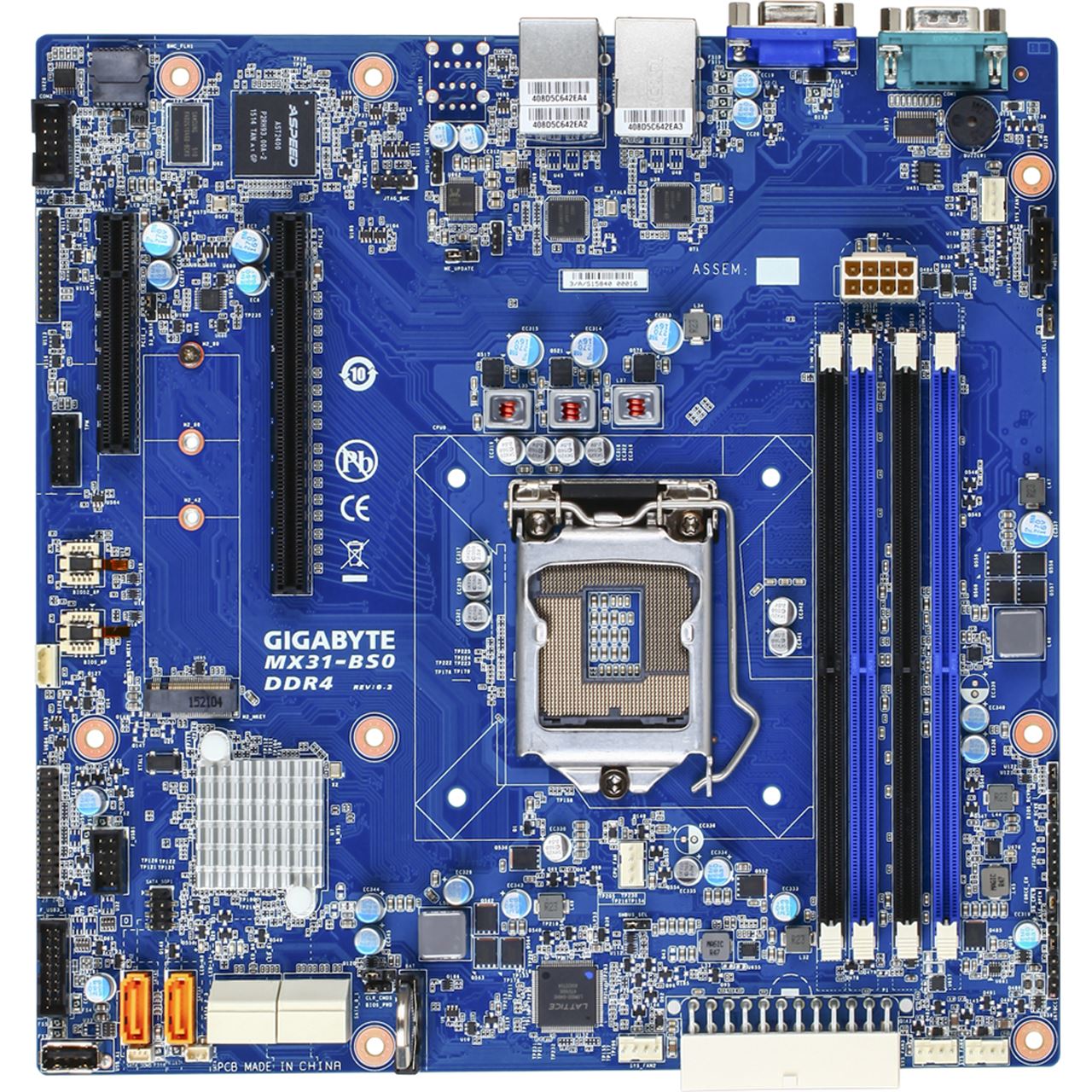 Gigabyte MX31-BS0 Intel C232 So.1151 Dual Channel DDR4 mATX Retail ...
