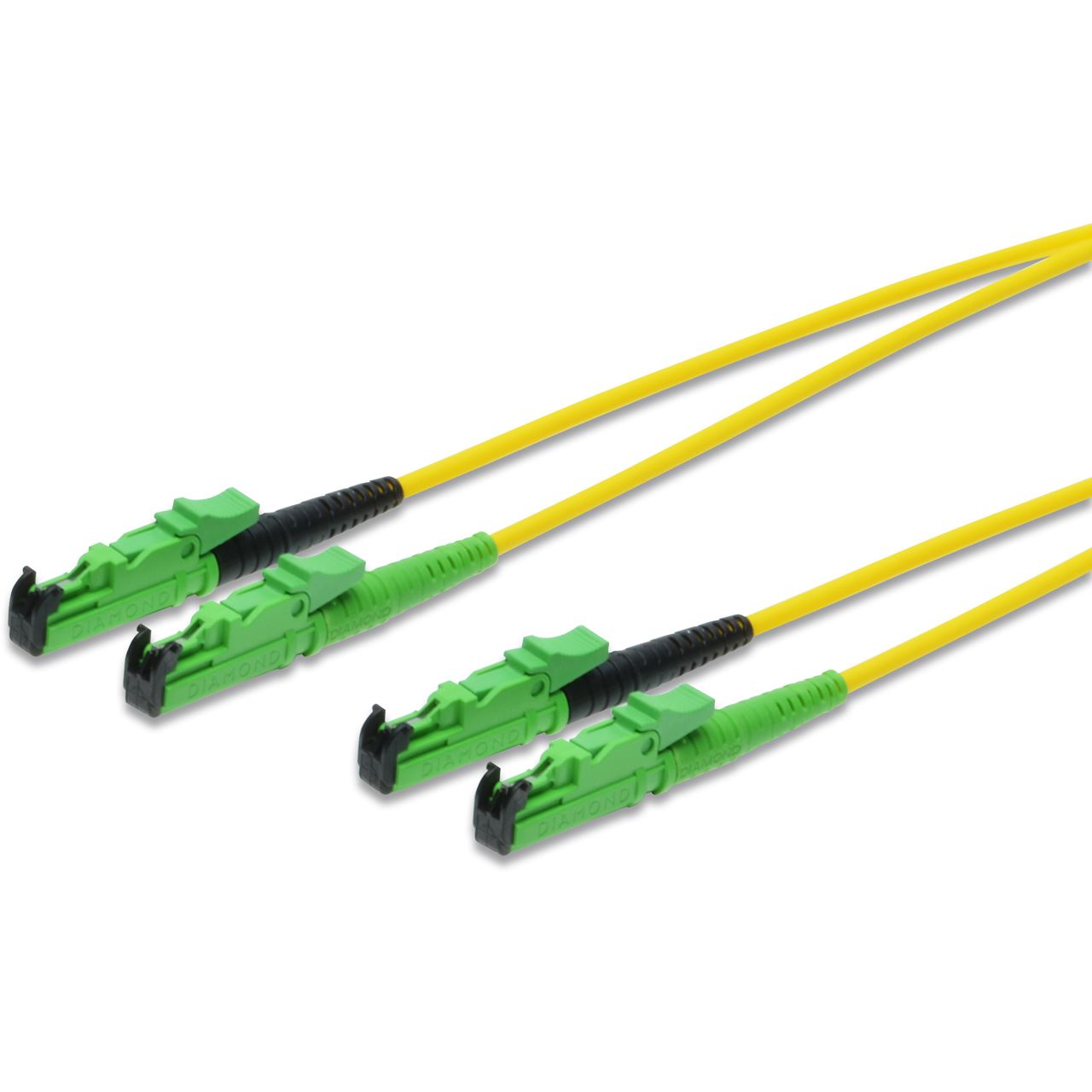 2.00m Digitus LWL Single-Mode Patchkabel 9/125 µm OM2 E2000 Stecker auf ...