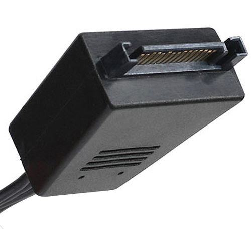 Silverstone SATA Power Adapter Cable with Capacitor - Zubehör für ...