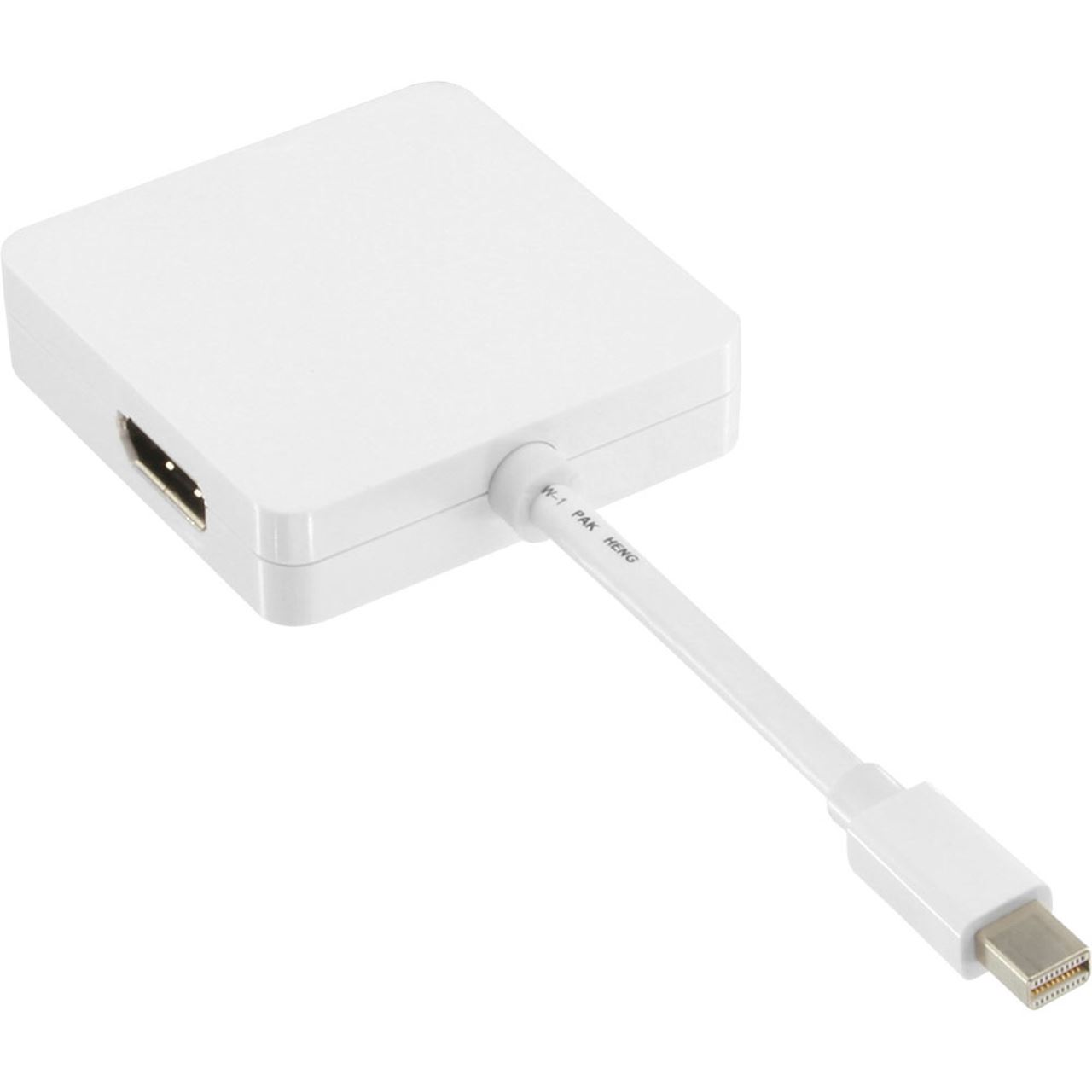 InLine Displayport 1.1a Adapter Mini Displayport Stecker auf ...