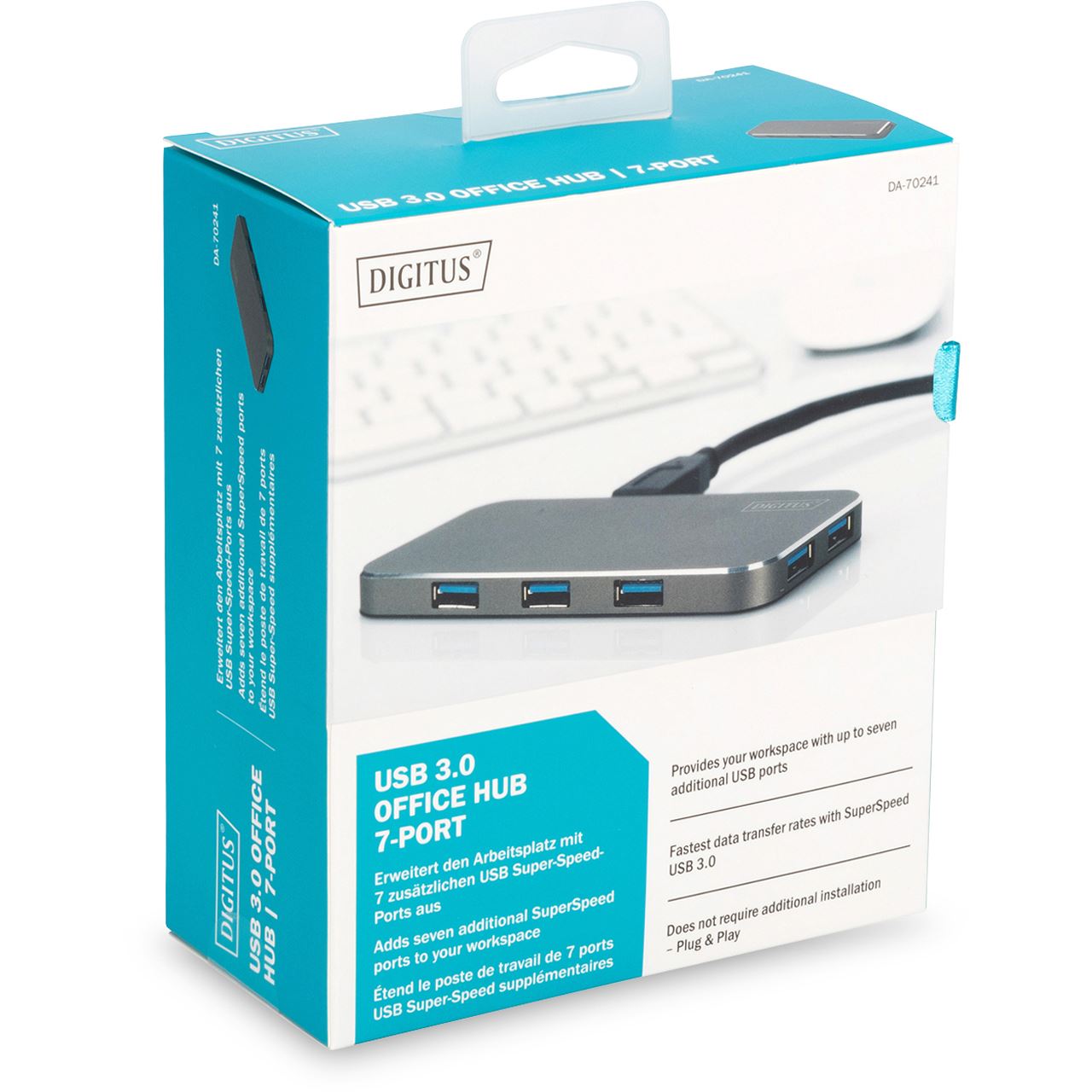 Digitus USB 3.0 Office Hub, 7-Port - USB Hubs | Mindfactory.de