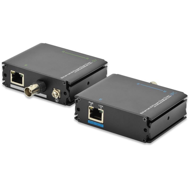 Digitus Fast Ethernet PoE + VDSL Extender Set - Bi - Zubehör für ...