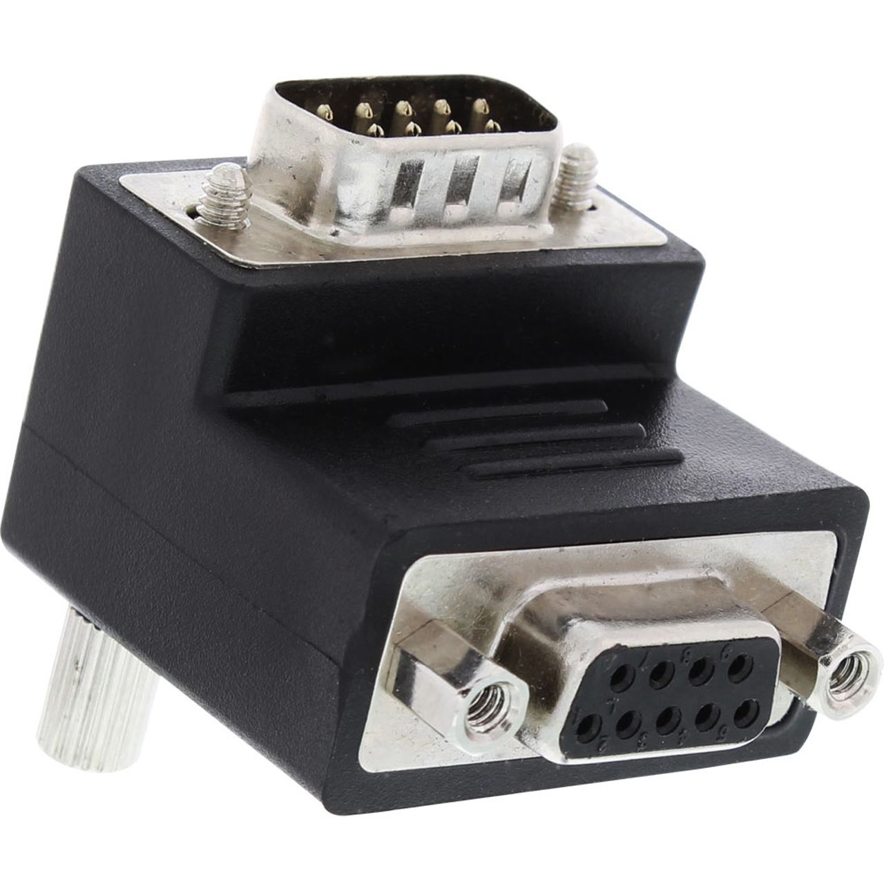 InLine Adapter 9pol Sub D Stecker an Buchse gewinkelt - VGA ...