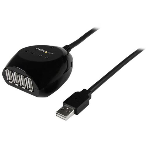 Startech 15M USB CABLE WITH 4 PORT HUB - USB Hubs | Mindfactory.de