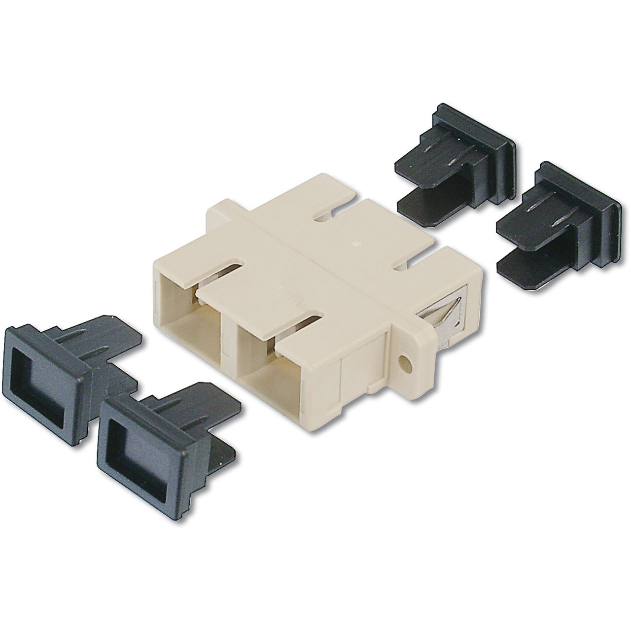 DIGITUS SC / SC DUPLEX COUPLER GREY - Netzwerkadapter | Mindfactory.de