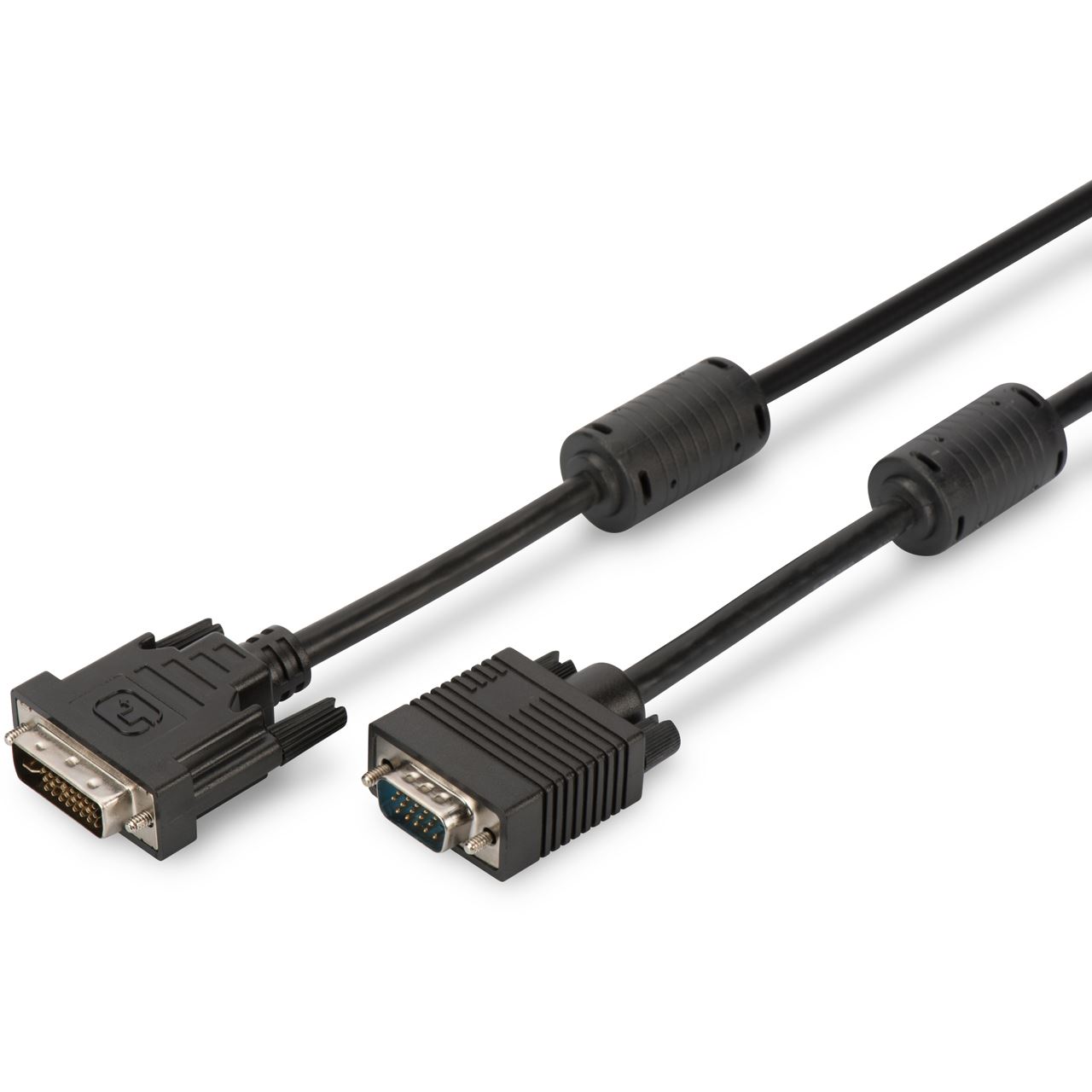 2.00m Digitus DVI-I Verlängerungskabel doppelt geschirmt DVI 24+5 ...