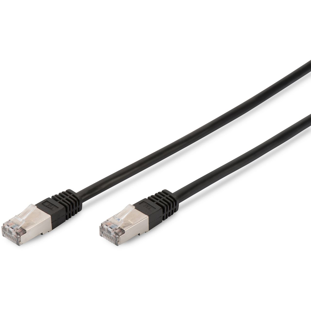 1.00m Digitus Cat. 5e Patchkabel SF/UTP RJ45 Stecker auf RJ45 Stecker ...