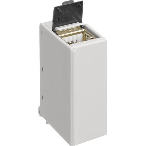 Hager RJ45-Buchse REG RJ45 Schirm rnd sw Modular-Buchse Cat6A (IEC ...