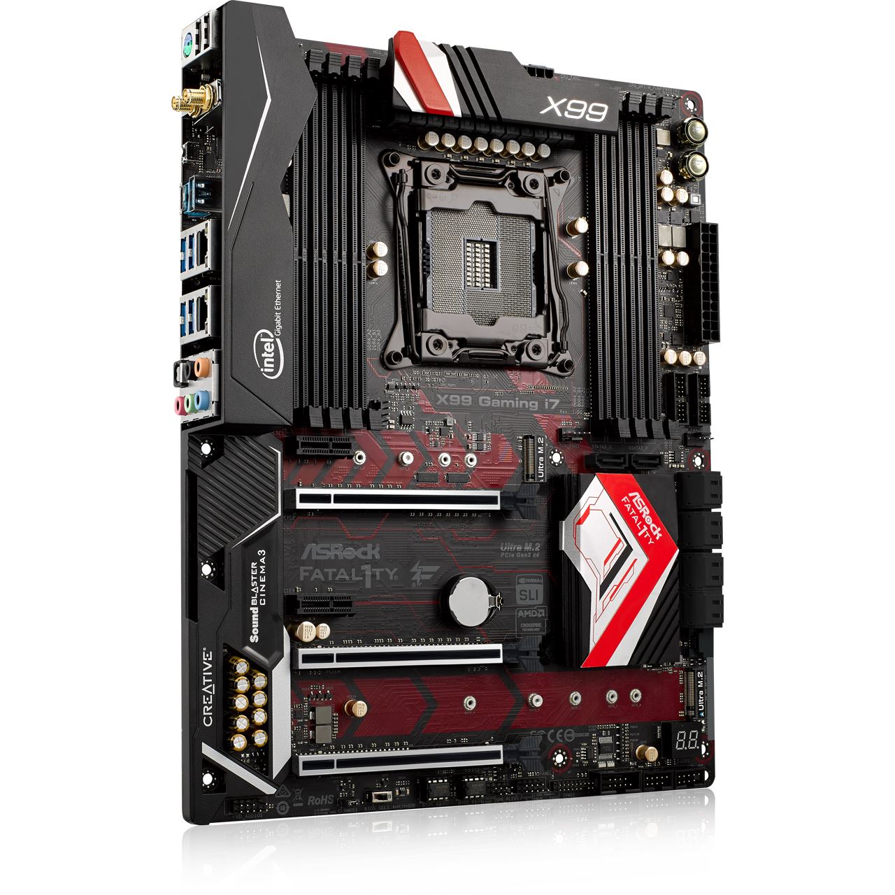 ASRock X99 Professional Gaming i7 Intel X99 So.2011-3 Quad Channel DDR4 ATX Retail