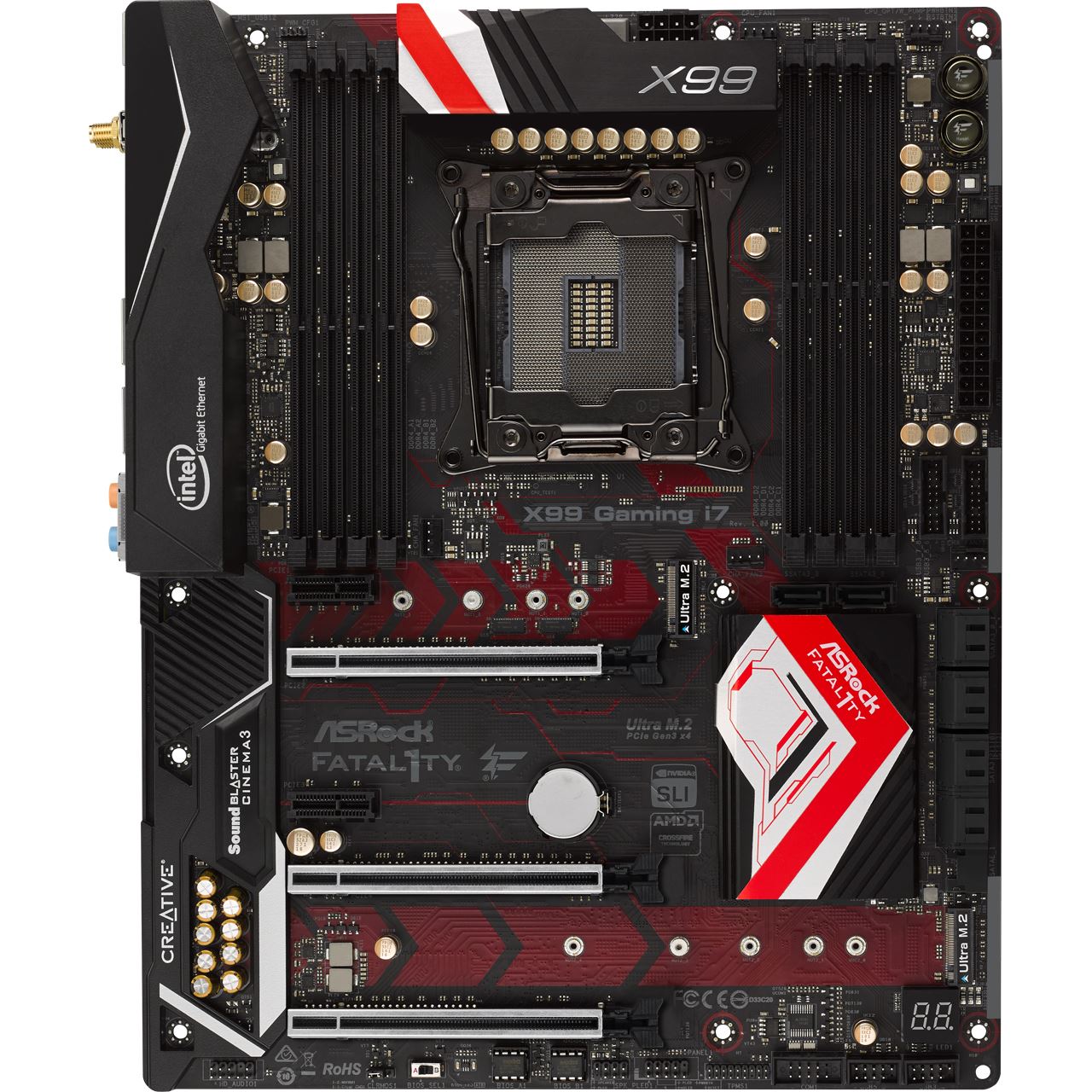 ASRock X99 Professional Gaming i7 Intel X99 So.2011-3 Quad Channel DDR4 ...