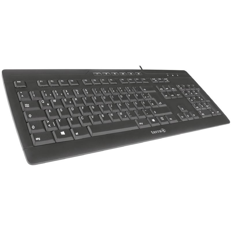 Terra Keyboard 3000 USB Franzoesisch schwarz (kabelgebunden ...