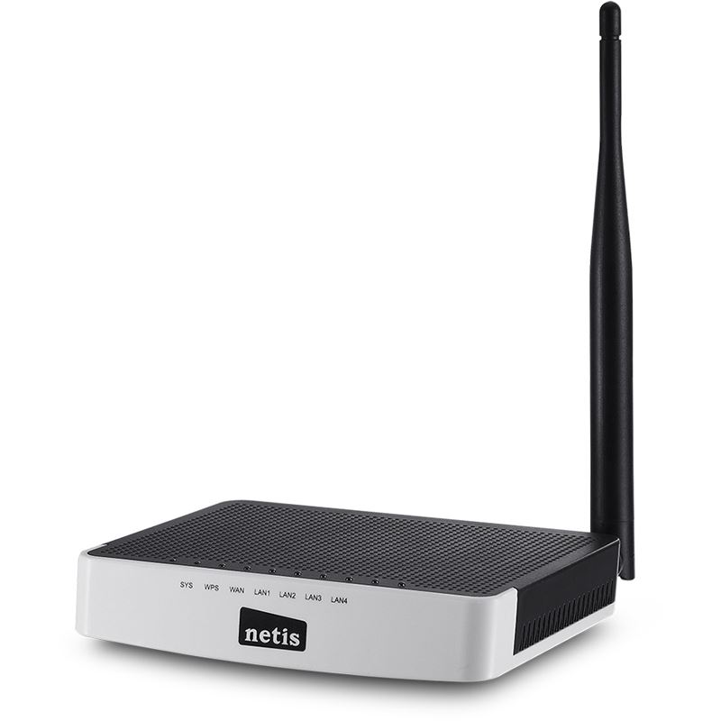 Netis Wireless Router WF2411 , 1 Antenne, 4 Port Switch 10/100 - WLAN ...