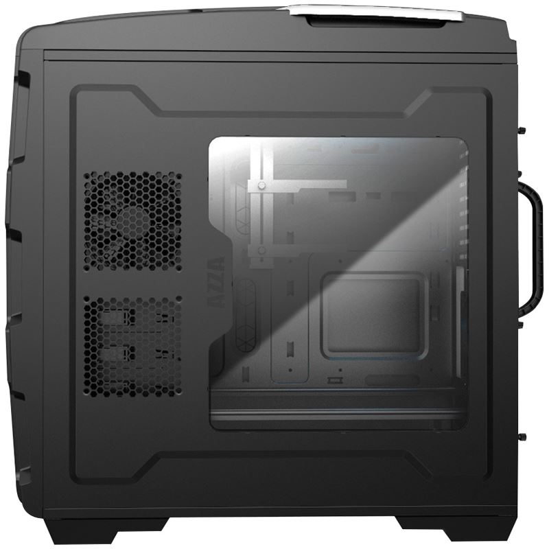 Azza GT 1 mit Sichtfenster Big Tower ohne Netzteil schwarz - Big Tower ...