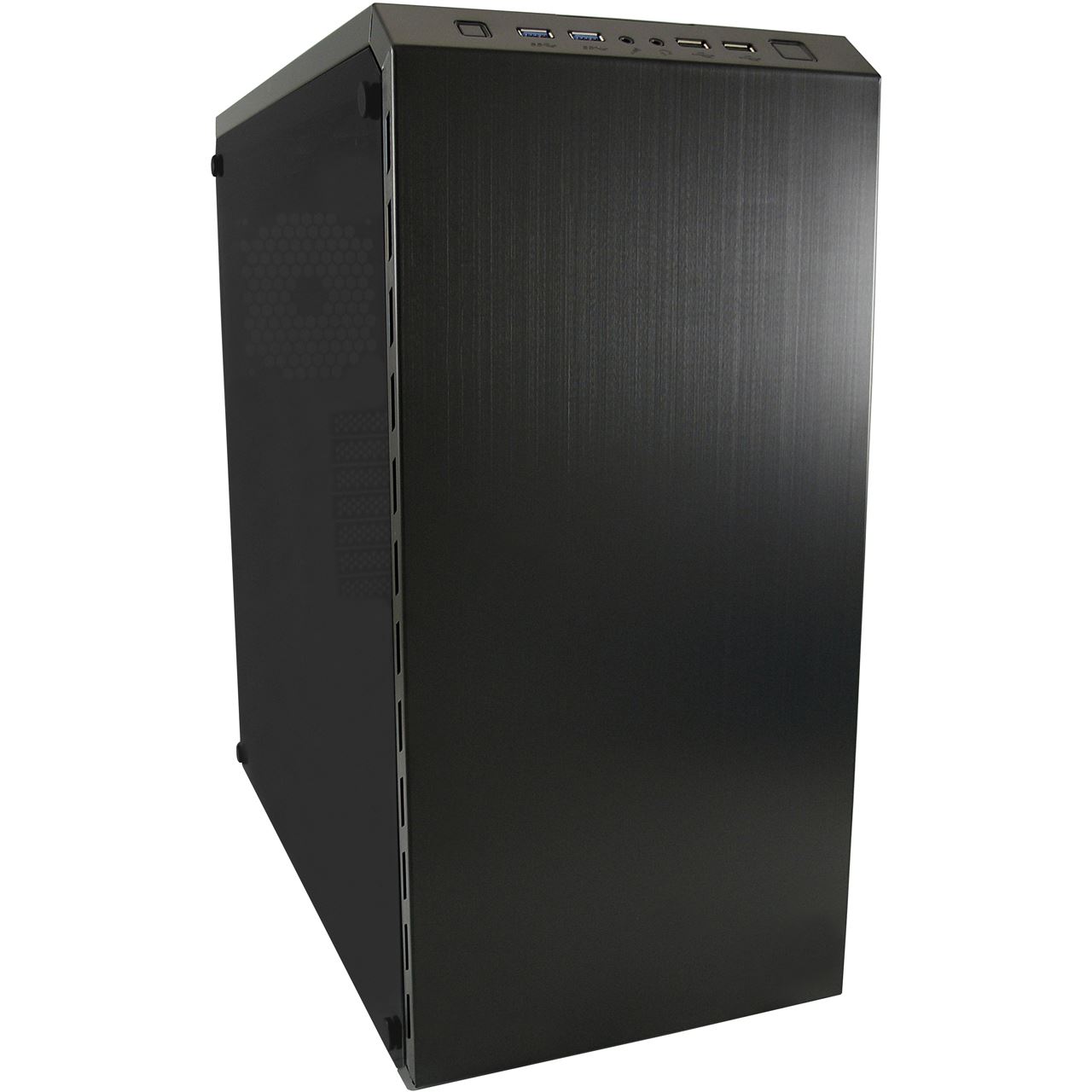 LC-Power 986B Dark Shadow mit Sichtfenster Midi Tower ohne Netzteil schwarz - Midi Tower ohne NT