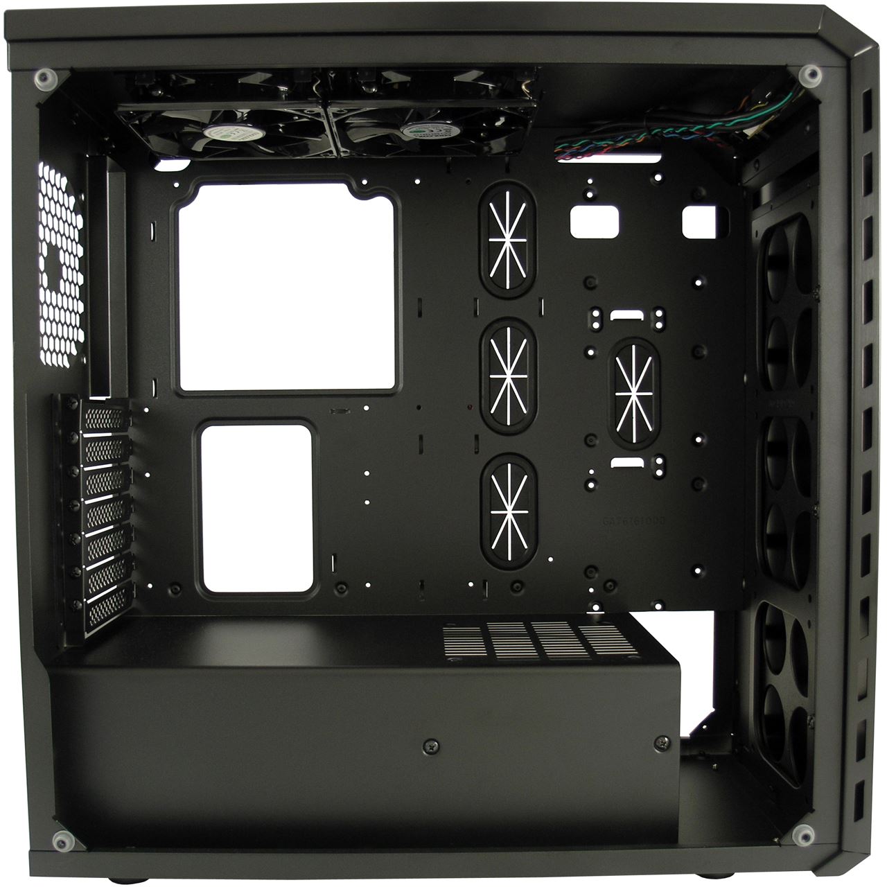 LC-Power 986B Dark Shadow mit Sichtfenster Midi Tower ohne Netzteil schwarz - Midi Tower ohne NT