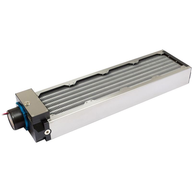 Aquacomputer airplex modularity system 480 mm, Alu-Lamellen, D5 Pumpe ...