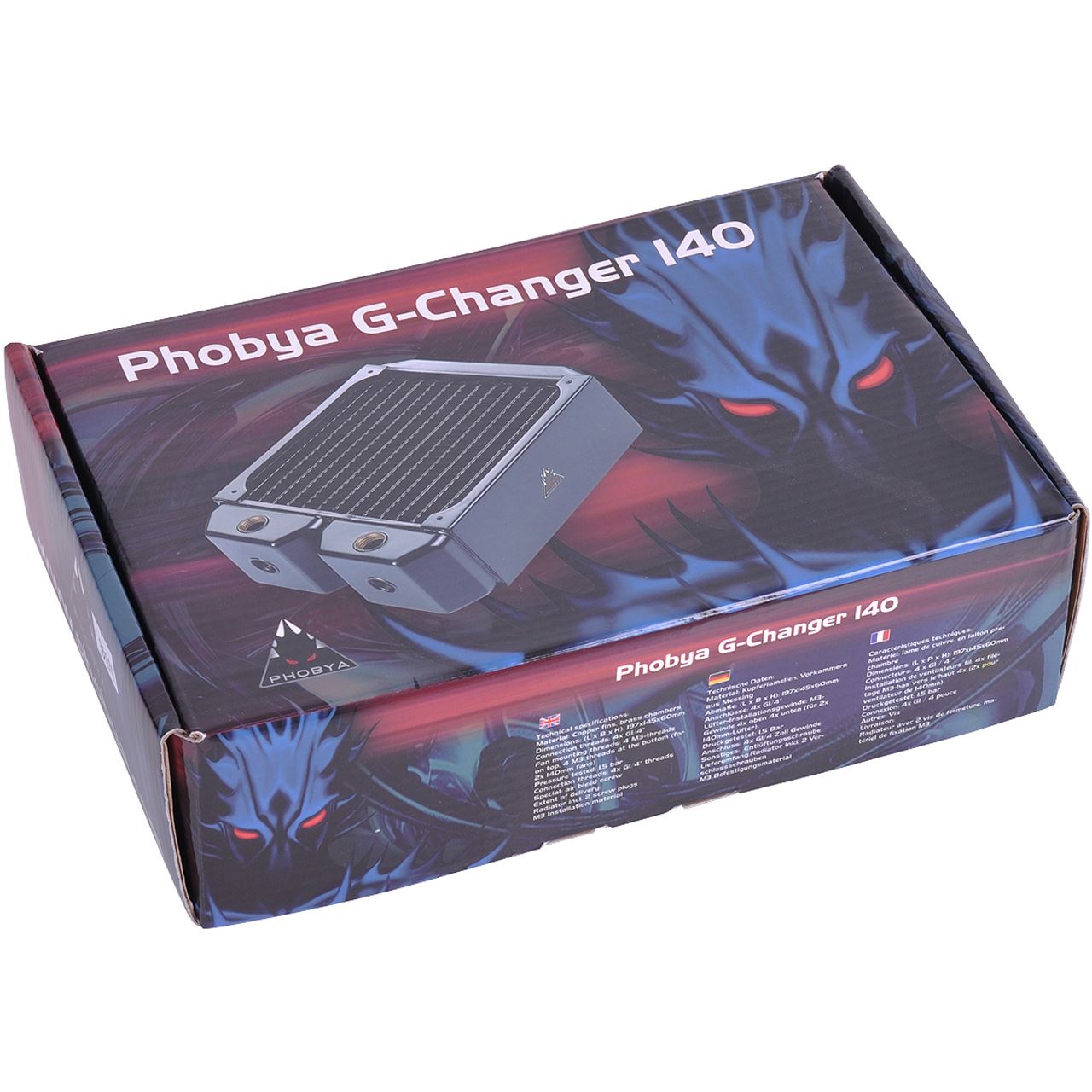 Phobya G-Changer 120 V.2 Full Copper Radiator 1x 140mm - 140er ...