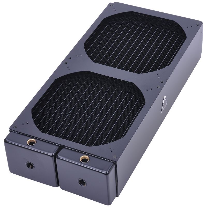 Phobya Xtreme 400 V.2 85mm Radiator 2x 180/200mm - 420er Radiatoren ...