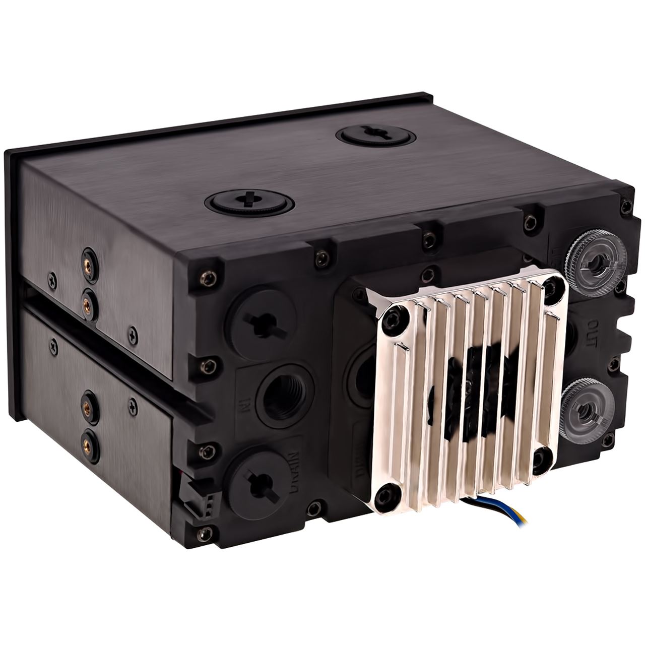 Alphacool Eisfach - Single Laing DDC - Dual 5,25 Bay Station inkl. 1x ...