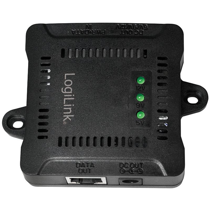 Logilink POE Splitter 1port Gigabit 24W max. - Zubehör für Netzwerk ...