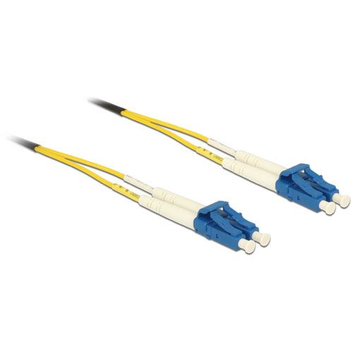 2.00m Delock LWL Single-Mode LWL Anschlusskabel 9/125 µm OS2 LC Stecker ...