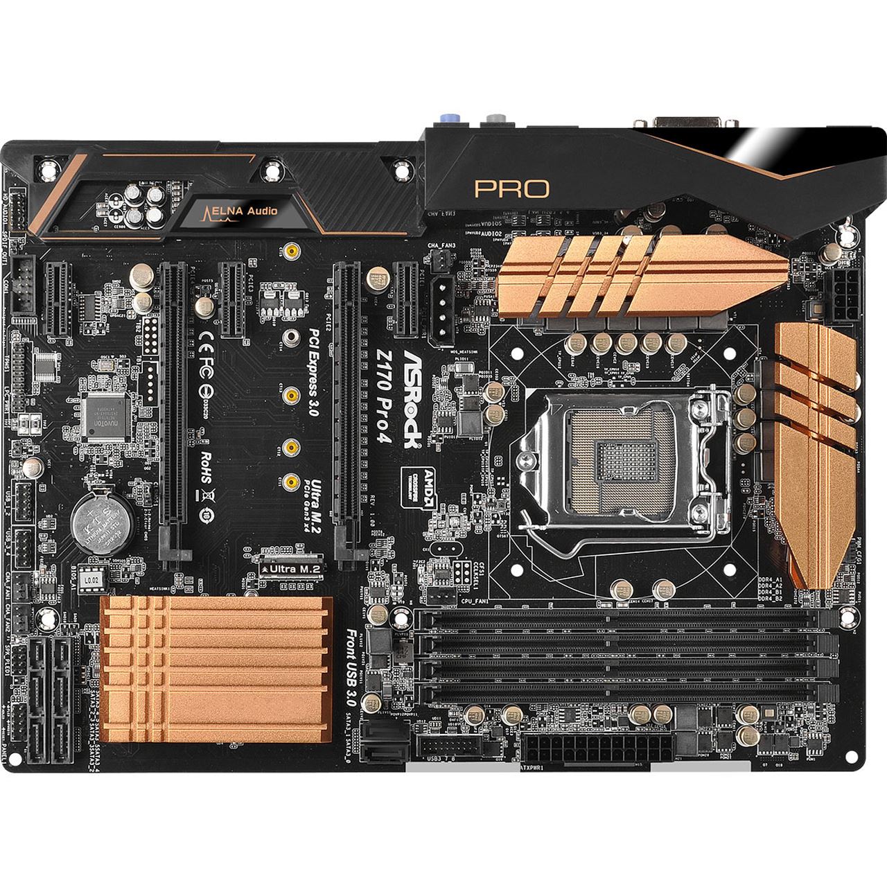 ASRock Z170 Pro4 Intel Z170 So.1151 Dual Channel DDR4 (Bulk Artikel ...