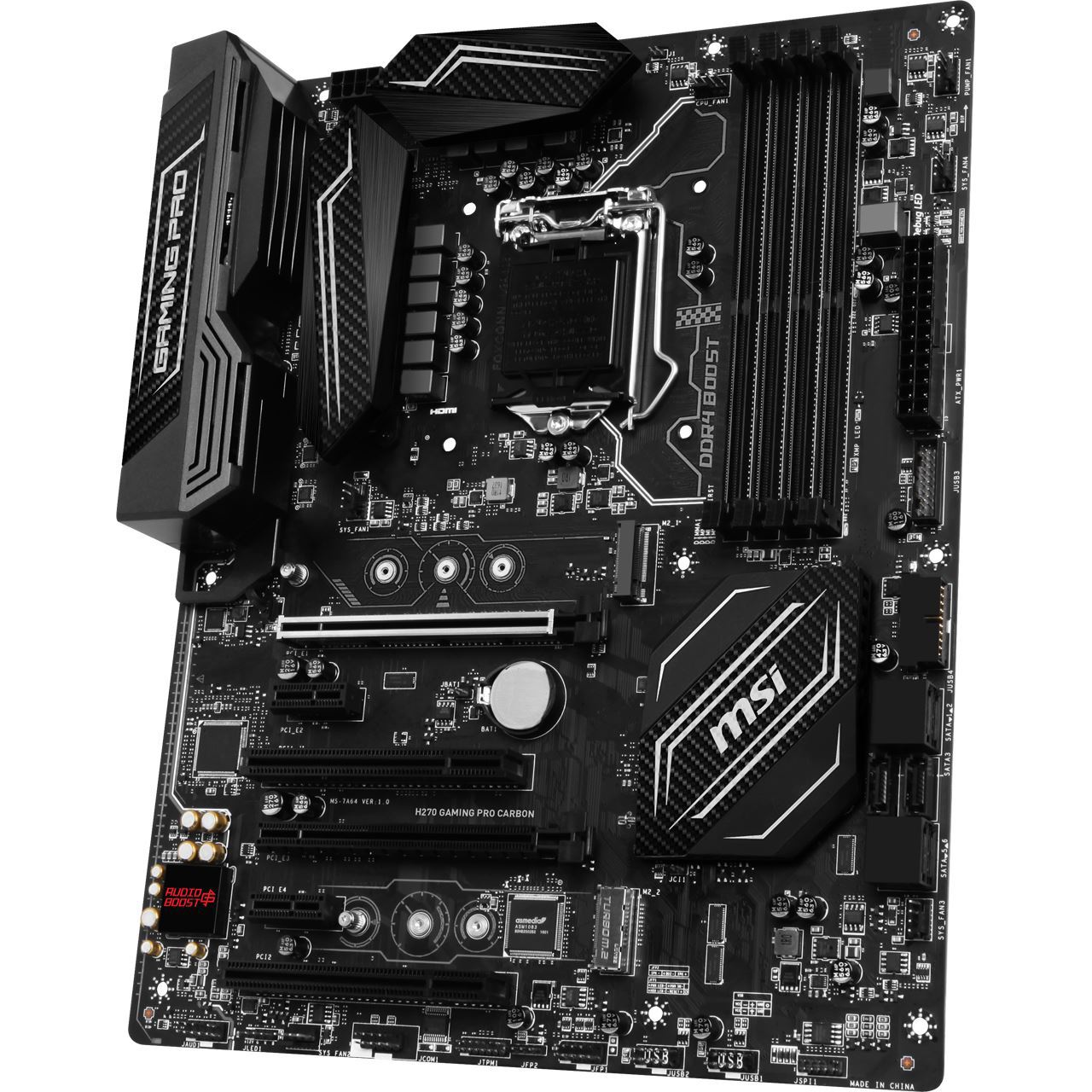 MSI H270 Gaming Pro Carbon Intel H270 So.1151 Dual Channel DDR4 ATX ...