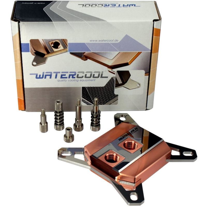 Watercool Heatkiller IV PRO Intel Kupfer CPU Kühler - WaKü CPU ...