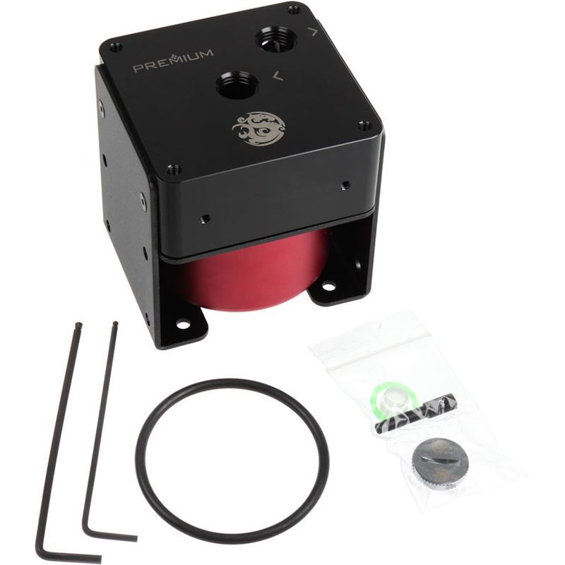 Bitspower Premium D5 MOD TOP S-Model, POM - rot - Zubehör für WaKü ...