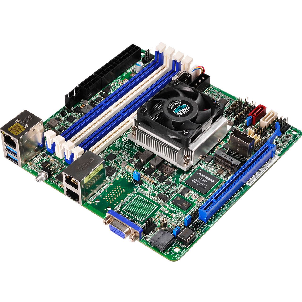 ASRock D1541D4I SoC So.BGA Dual Channel DDR4 Mini-ITX Retail - INTEL ...