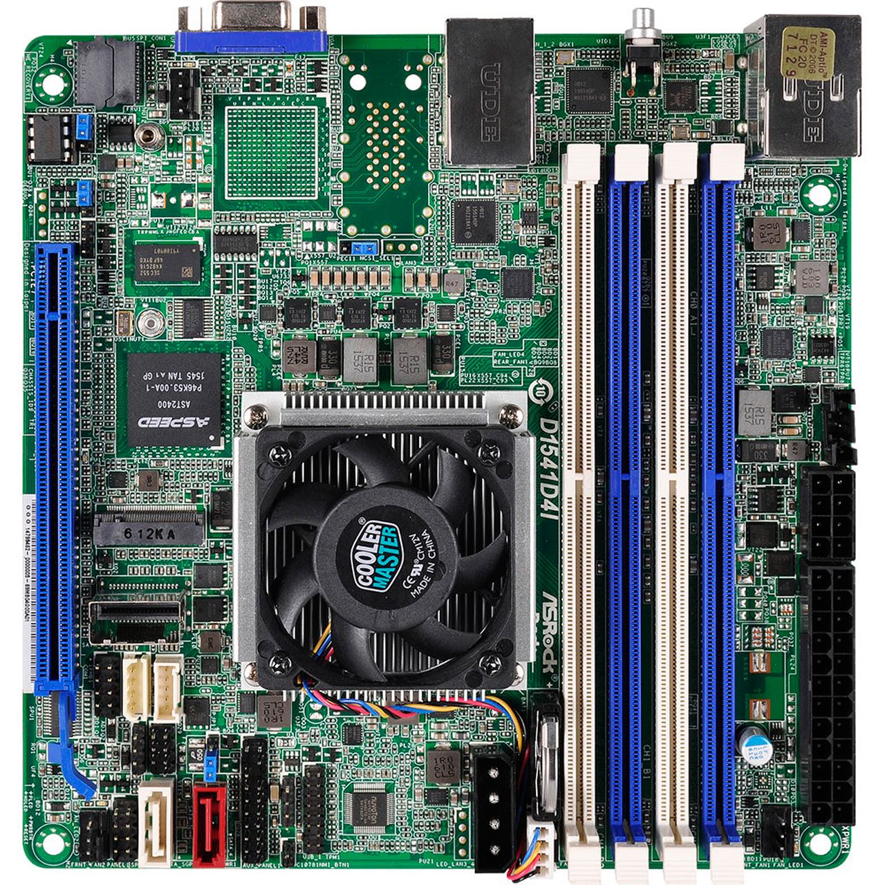 ASRock D1541D4I SoC So.BGA Dual Channel DDR4 Mini-ITX Retail - INTEL ...