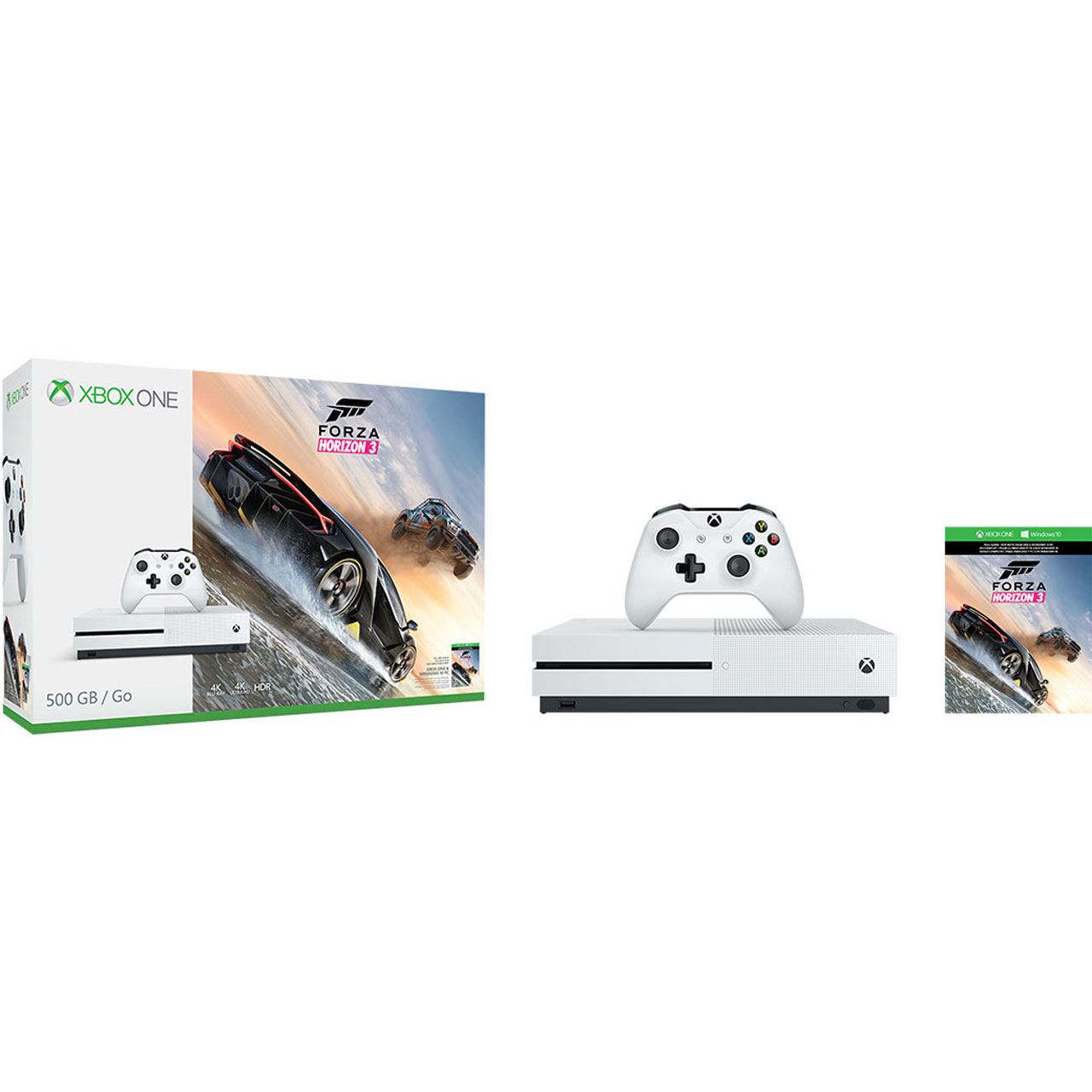 Microsoft One S 500GB inkl. Forza Horizon weiß - | Mindfactory.de