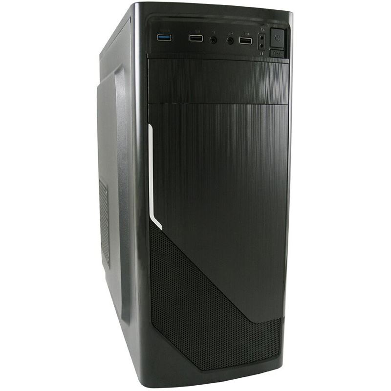 LC-Power 7035B Midi Tower ohne Netzteil schwarz - Midi Tower ohne NT | Mindfactory.de