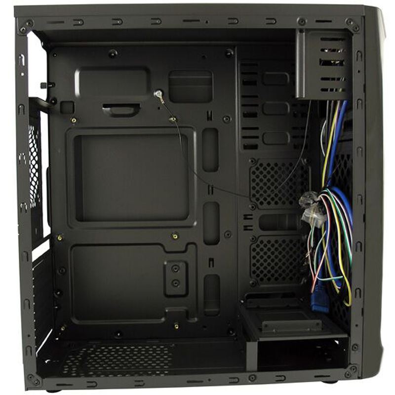 LC-Power 7035B Midi Tower ohne Netzteil schwarz - Midi Tower ohne NT | Mindfactory.de