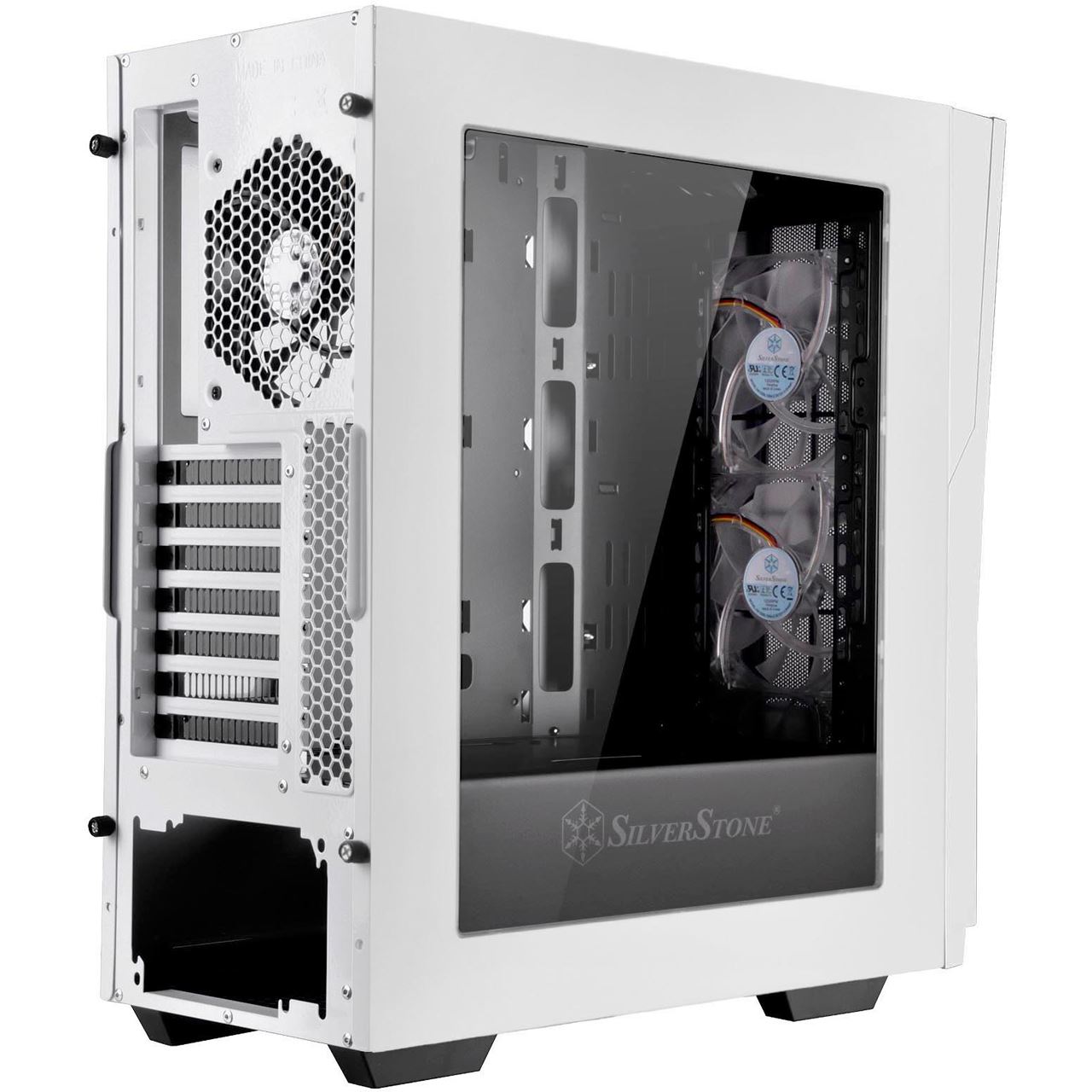 Silverstone Redline RL06 Pro mit Sichtfenster Midi Tower ohne Netzteil ...