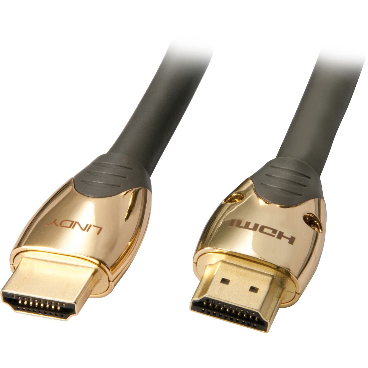 7.50m Lindy HDMI2.0 Anschlusskabel GOLD HDMI-Stecker auf HDMI-Stecker ...